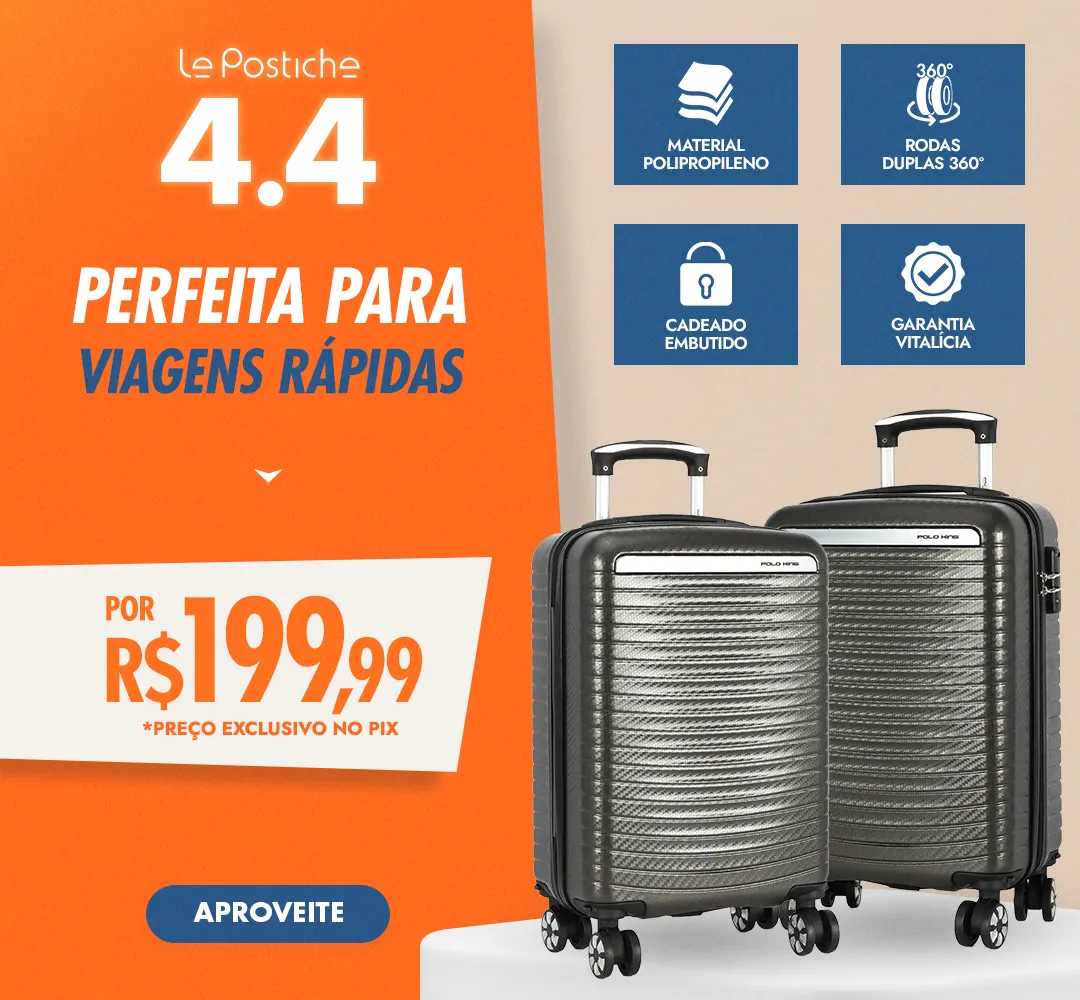 Le Postiche: Mala de Viagem, Bolsas, Mochilas e Mais